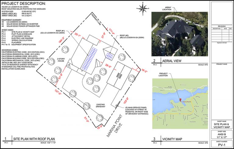 Solar Permit Drawing | Solar PV Design Services - Pentadesk