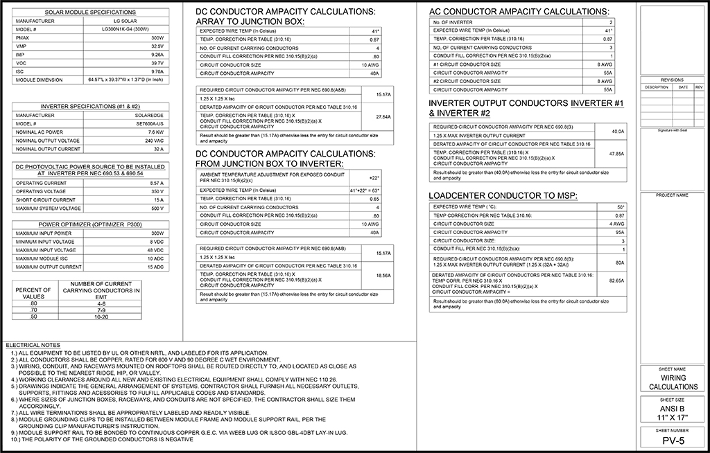 Solar Permit Drawing | Solar PV Design Services - Pentadesk